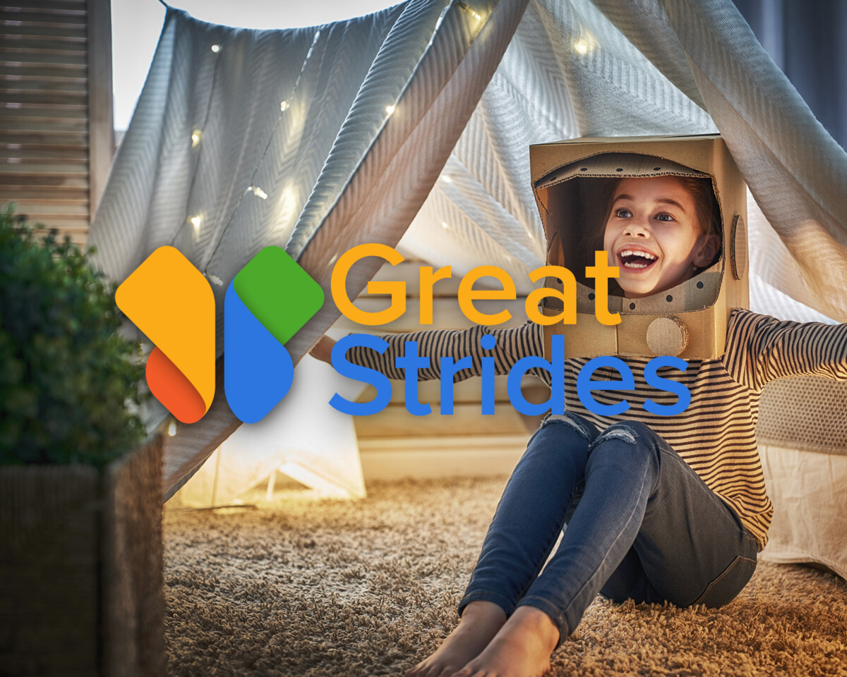 GREAT STRIDES – BEHAVIORAL CONSULTING – Ignite Graphic Design Studio